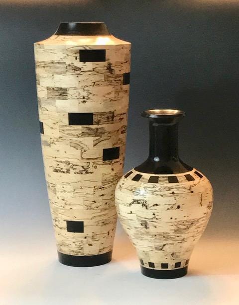 Spalted Tamarind Vases – Cook Woods