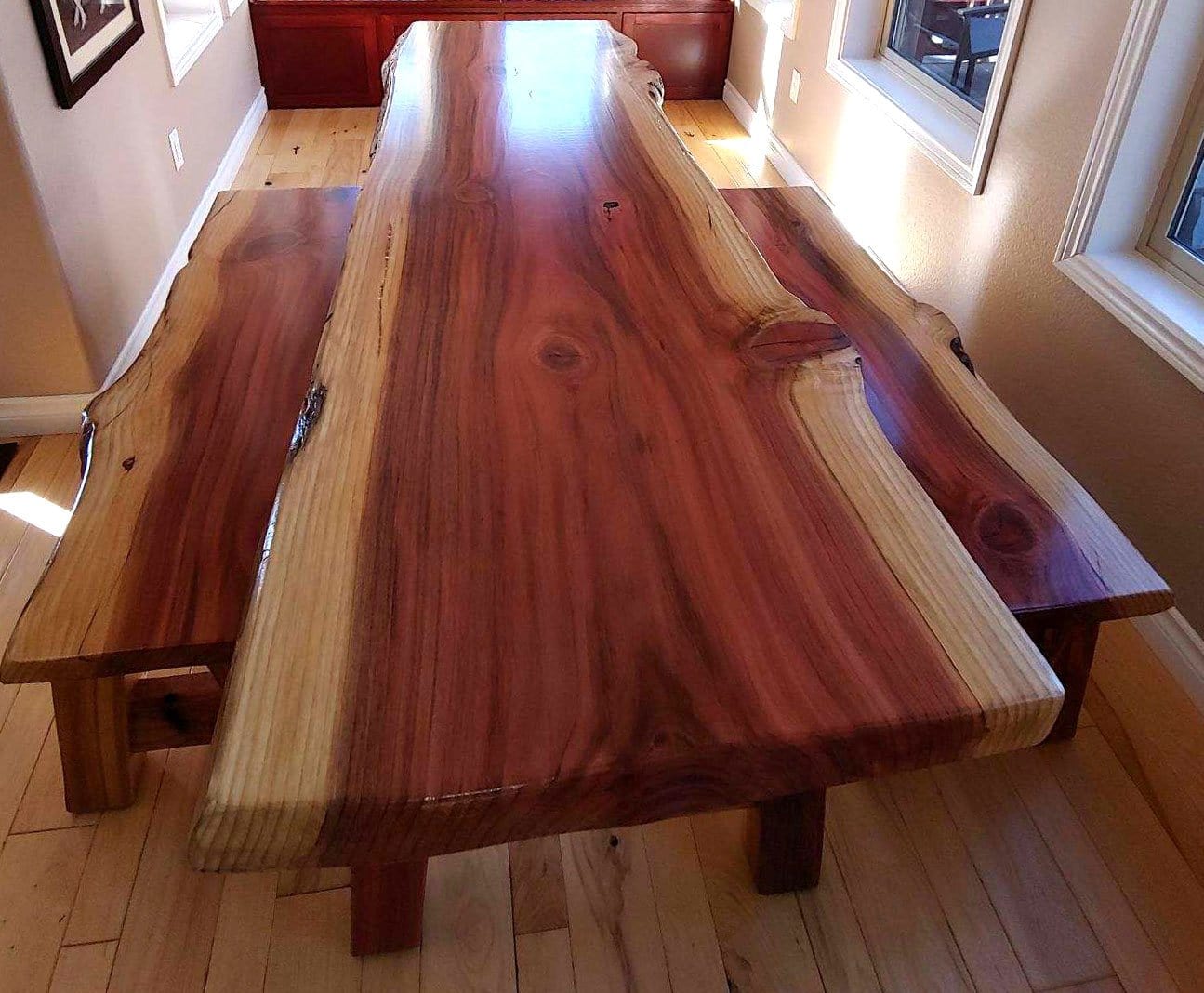 Dining Table in Redwood – Cook Woods
