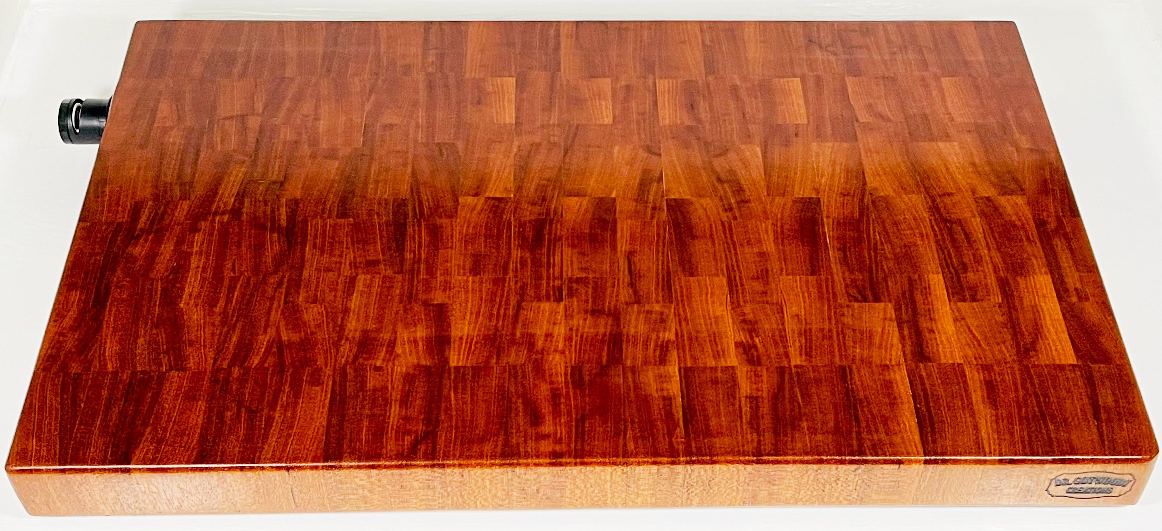 End Grain Butcher Block Board with MakeEdge Insert In Mahogany – Cook Woods