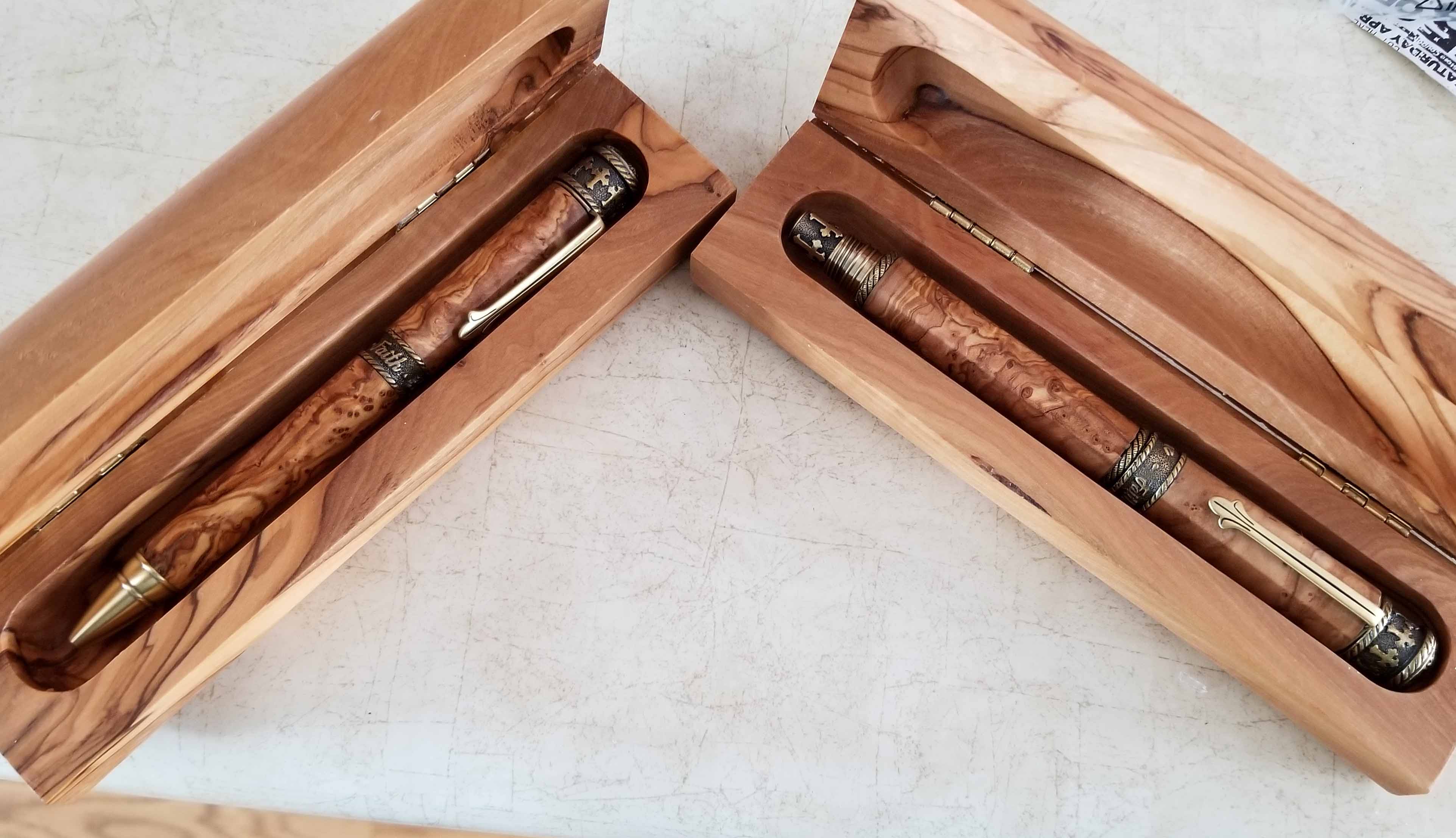Olivewood Burl Pen – Cook Woods