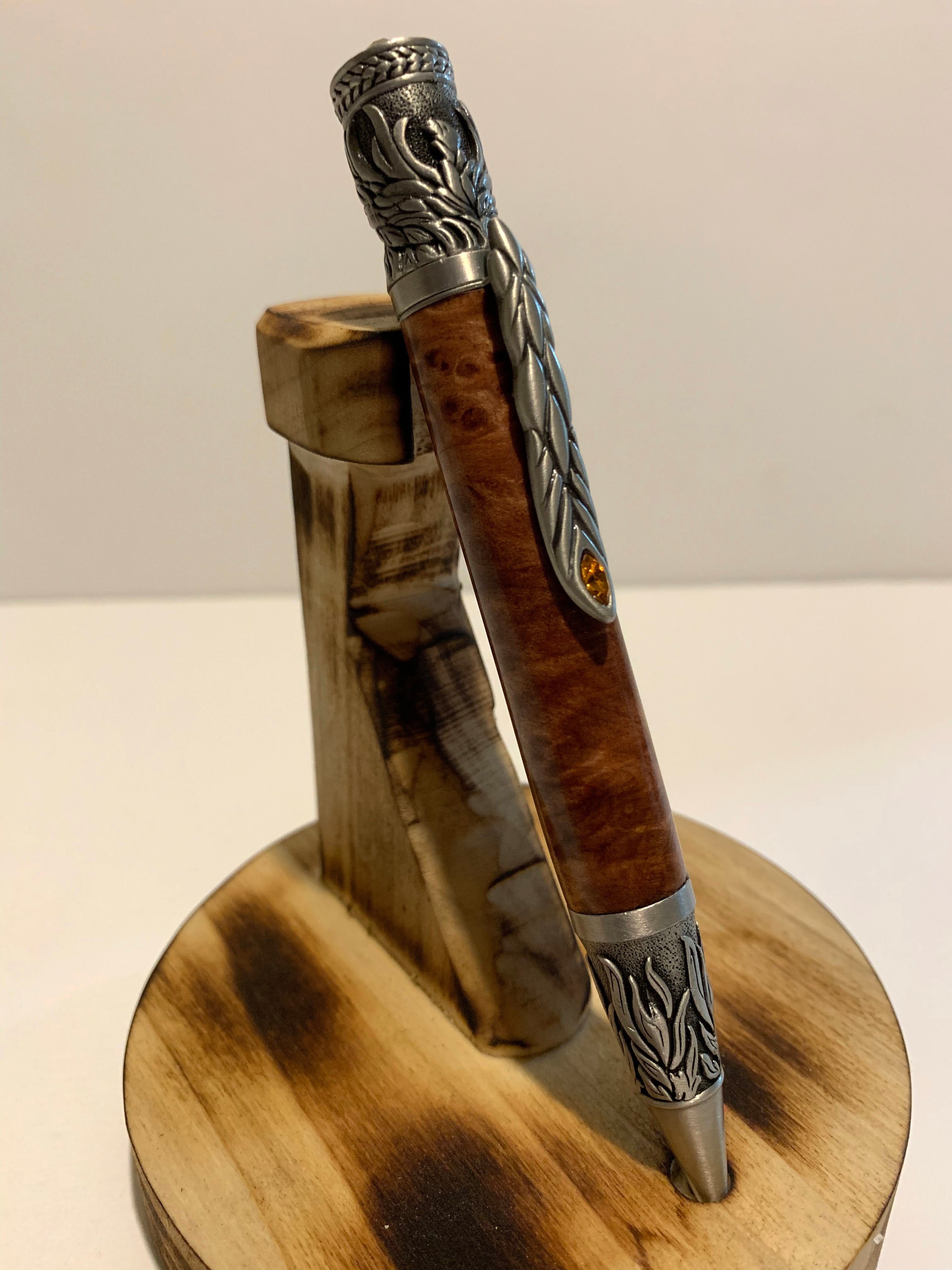 Phoenix Rising Pen Kit in Redwood Burl – Cook Woods