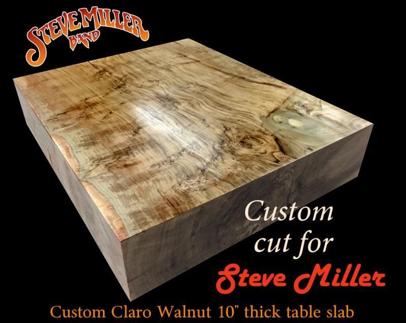 Claro Walnut Table Top Slab - CUT FOR STEVE MILLER – Cook Woods