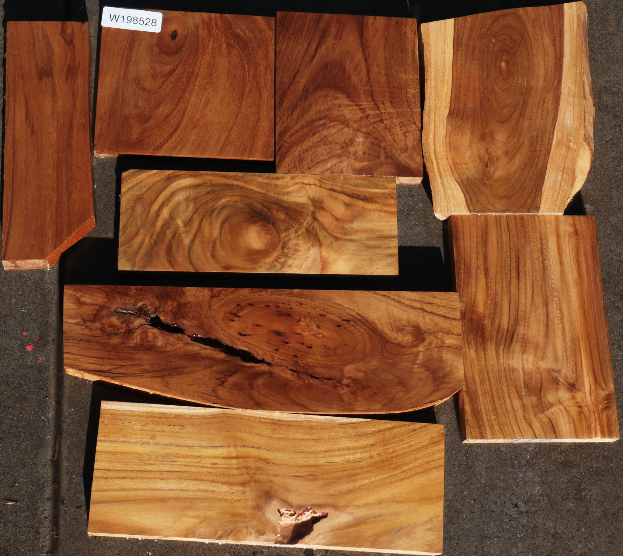 Figured Teak Lumber Bargain Box – Cook Woods